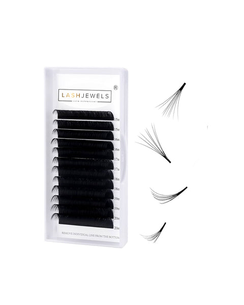 Easy Fan Volume Same Length – Lash Jewels